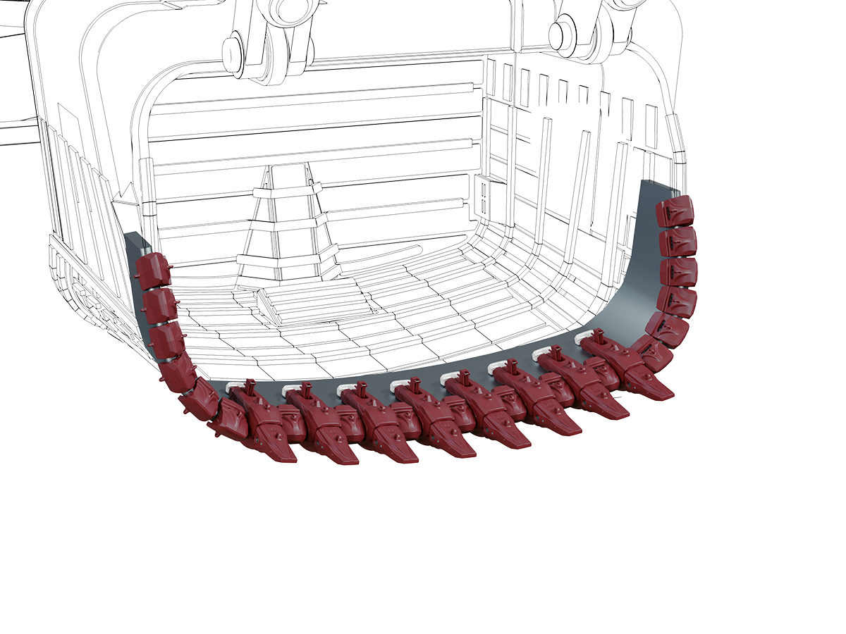 Rope shovel | MTG - Ground Engaging Tools